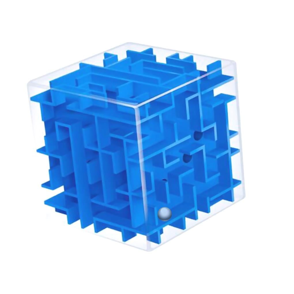 Maze Cube Labyrinth Rolling Bead Toys Juego De Rompecabezas Para Niños ...