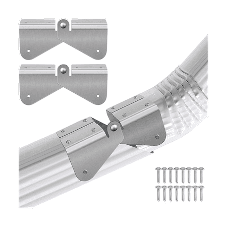 ckepdyeh 2 Pcs Gutter Extension Hinge, Downspout Extension Flip-Up ...