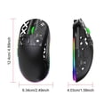Mice T90 2.4G Wireless Mechanical Mouse RGB Gaming Mouse Ergonomic ...