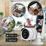 SereneLife IPCAMHD15 - Outdoor HD Wireless IP Camera - Waterproof WiFi ...