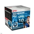 SPRI Medicine Exercise Ball, 10lb Weighted Ball, Rubber - Walmart.com