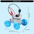 Zonest Educational Saltwater Power Generation Car Model for Kid Student ...