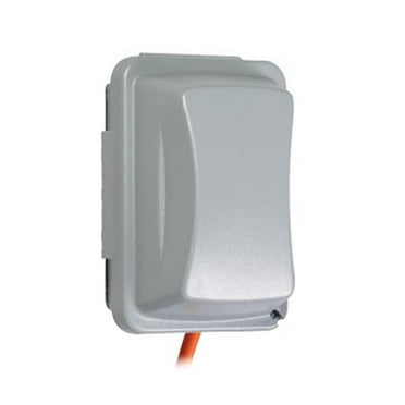 TayMac MM110C Weatherproof Single Outlet Outdoor Receptacle Cover, 5/8 ...