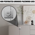 multifunction Keyless Cabinet Lock not Prying Plate Steel Lock Child ...