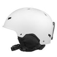 Unisex Snow Helmet with Detachable Earmuffs-Snowboard Helmet with ...