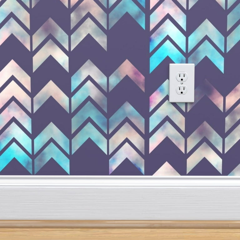 Lavender Chevron Wallpaper