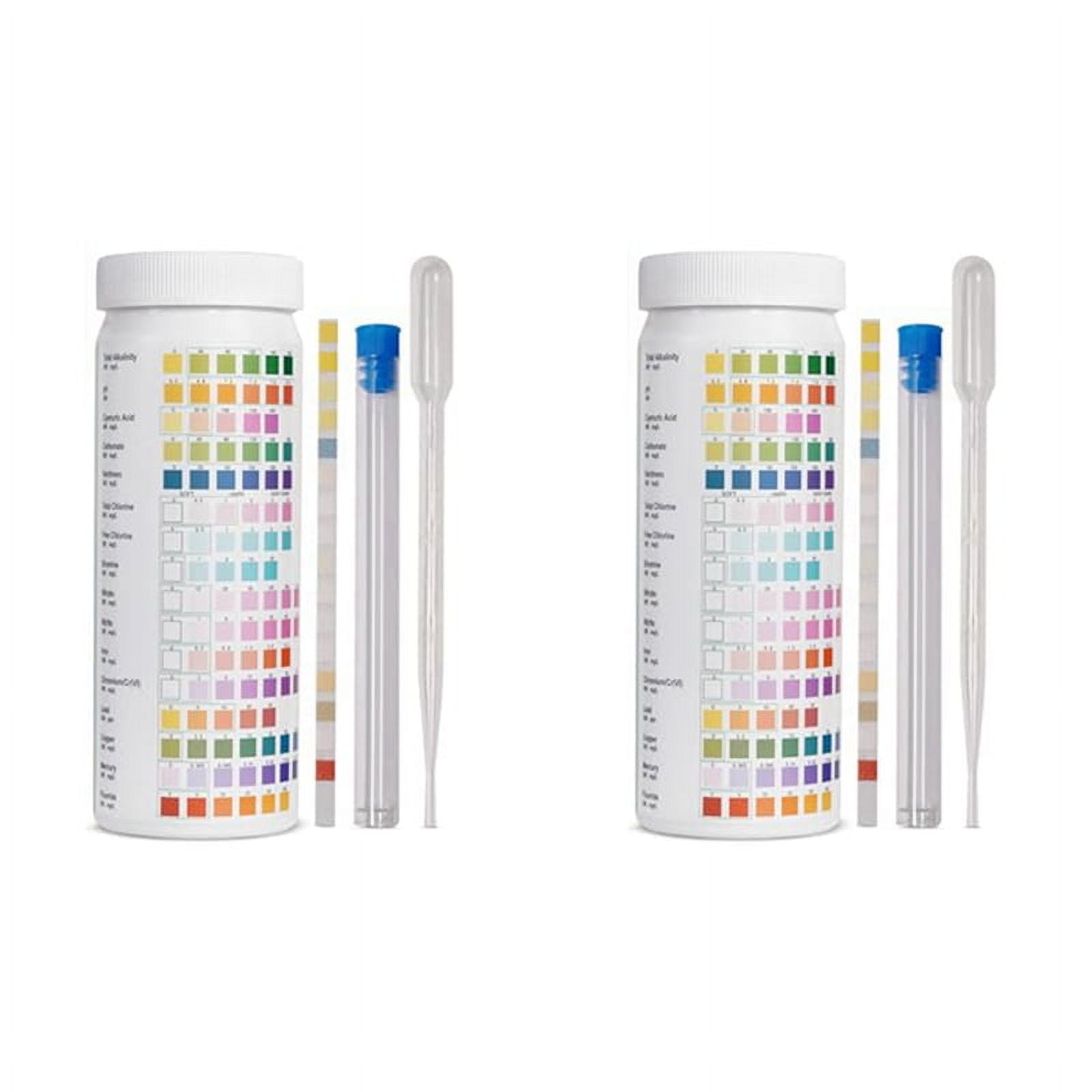 16-In-1 Water Strips, Drinking Water Kit, 200 Strips Home Water Quality ...