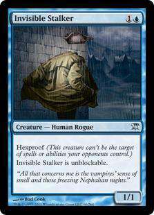 MtG Innistrad Uncommon Invisible Stalker (Foil) - Walmart.com