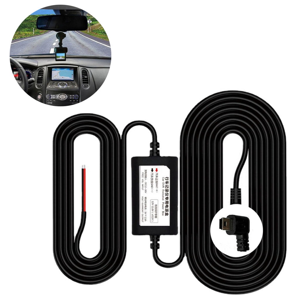Micro Mini USB Hard Wire Fuse for Dashcam 12V-30V to 5V GPS Radars ...