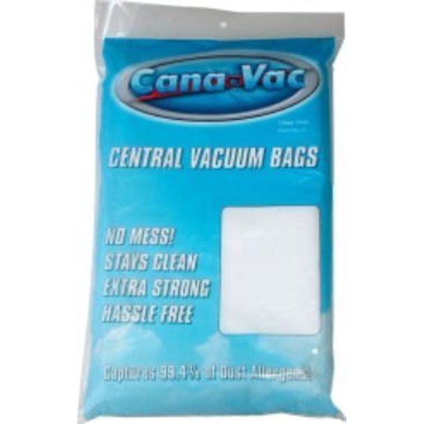 Cana-Vac Allerex Central Vacuum Bags 3 Pack 060115 - Walmart.ca