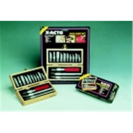 X-Acto Basic Knife Chest Set With Wood Chest - Walmart.com
