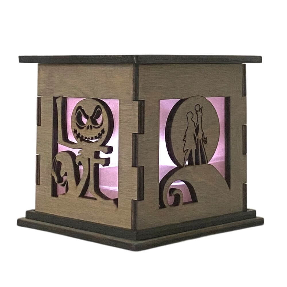 Nightmare Before Christmas Box | Jack and Sally Light Up Box | Jack ...