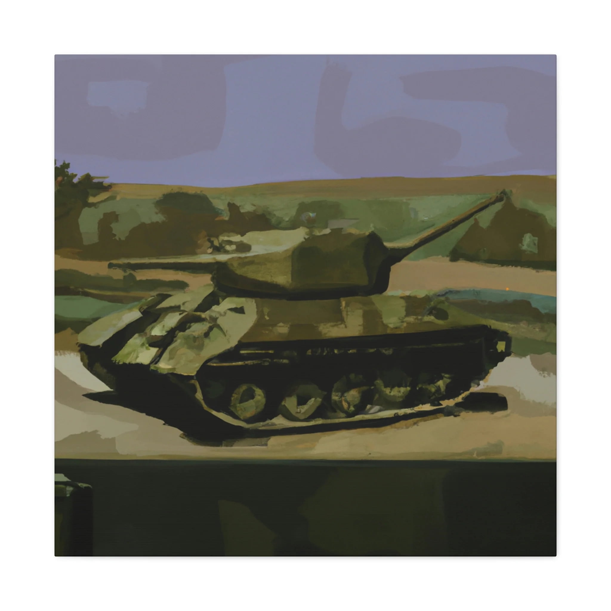 Tank Abstraction Vision - Canvas - Walmart.com