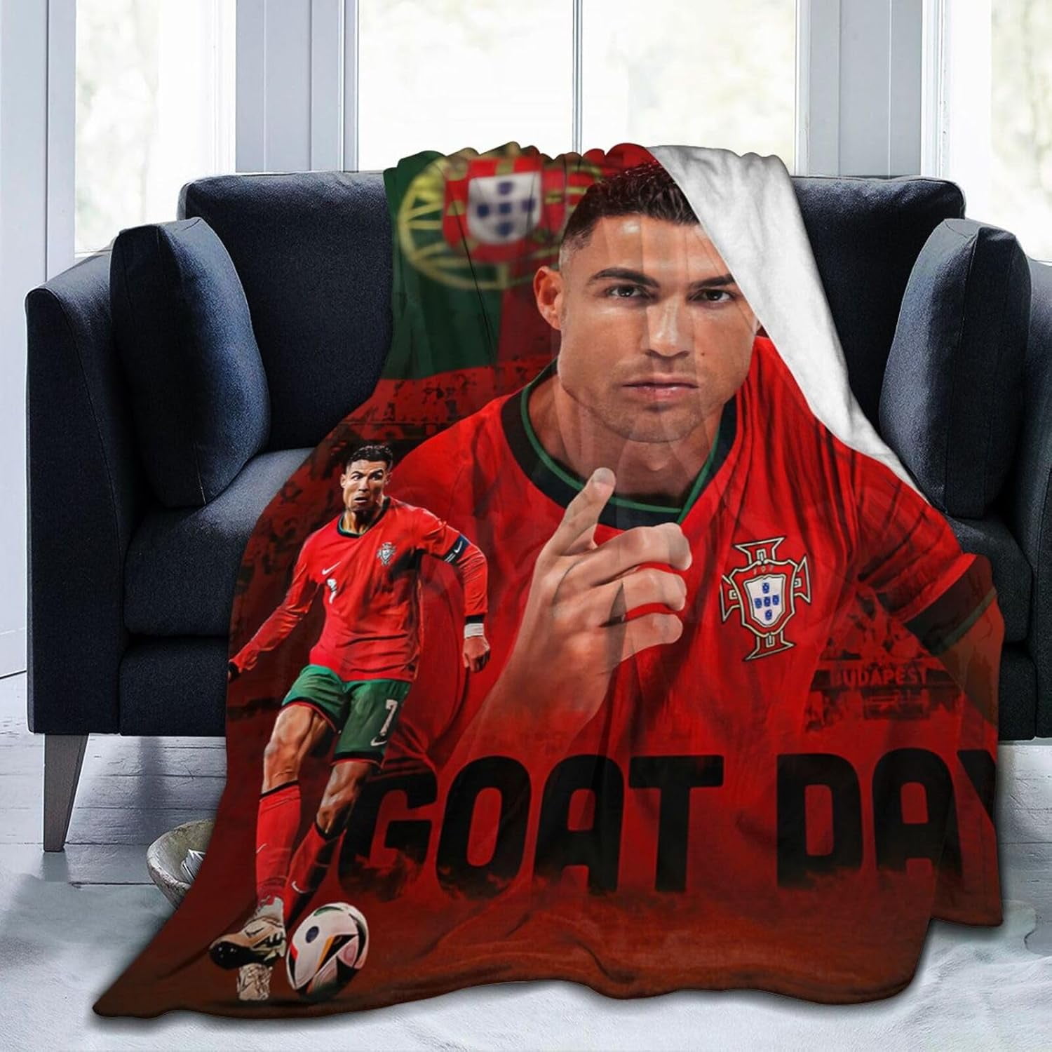 Click here for Boner Soccer Cristiano Ronaldo Blanket  Ultra-Soft... prices