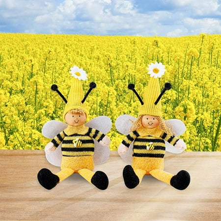 Bee Doll Scandinavian Tomte Honey Bee Elf Decoration Dwarf Doll ...