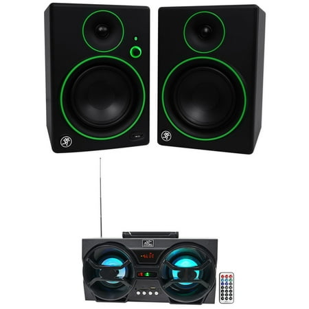 Pair Mackie CR5BT 5" Studio Monitors/Computer Speakers w/ Bluetooth ...