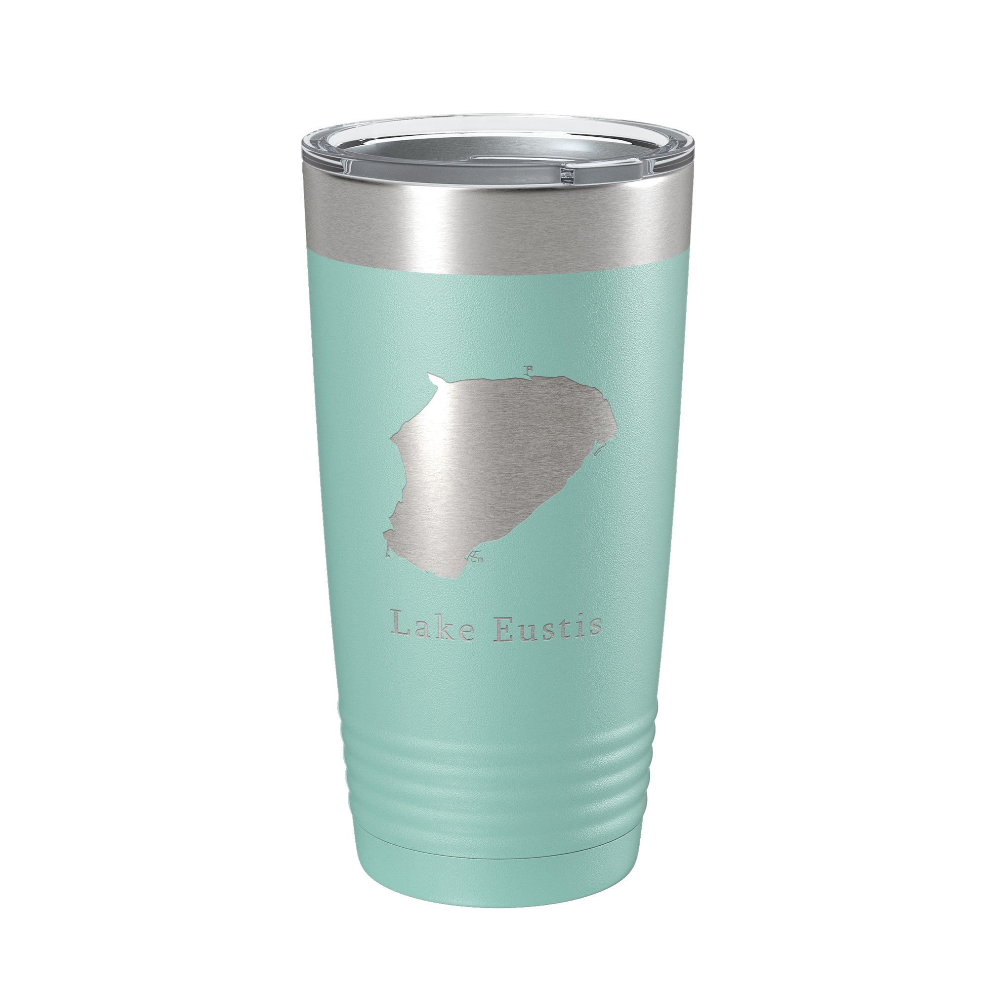 Lake Eustis Map Tumbler Travel Mug Insulated Laser Engraved Coffee Cup ...