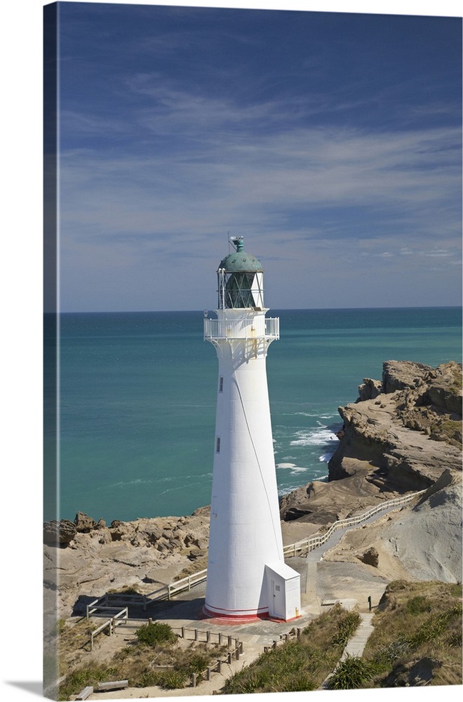 Great BIG Canvas | "Castle Point Lighthouse, Castlepoint, Wairarapa ...