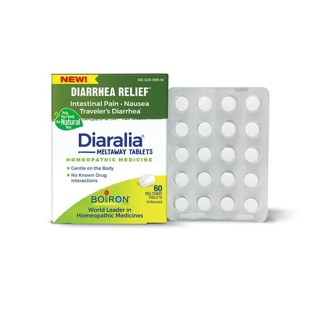 Boiron Diaralia Tablets, Homeopathic Medicine for Diarrhea Relief ...