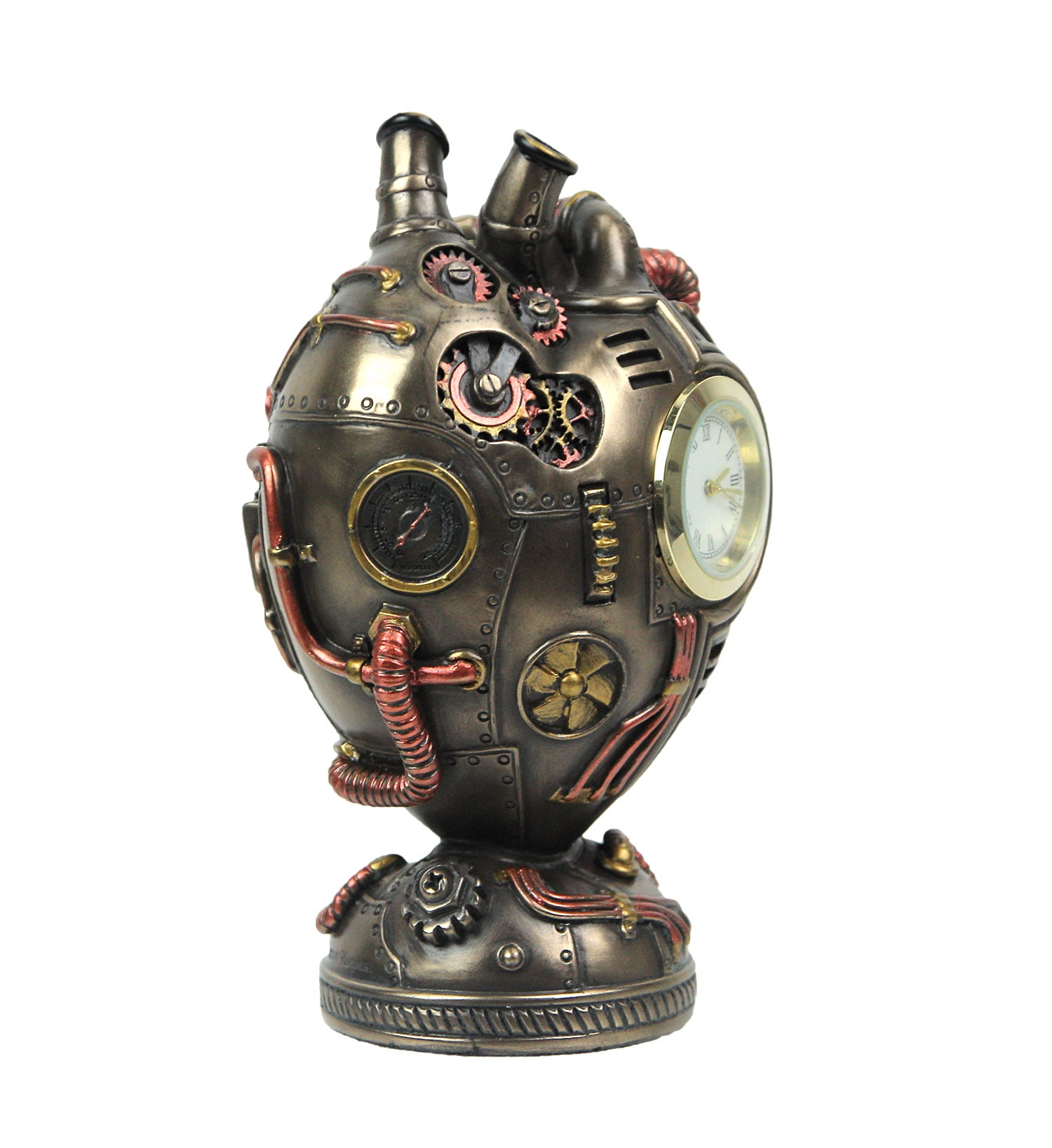 Steampunk Heart Clock