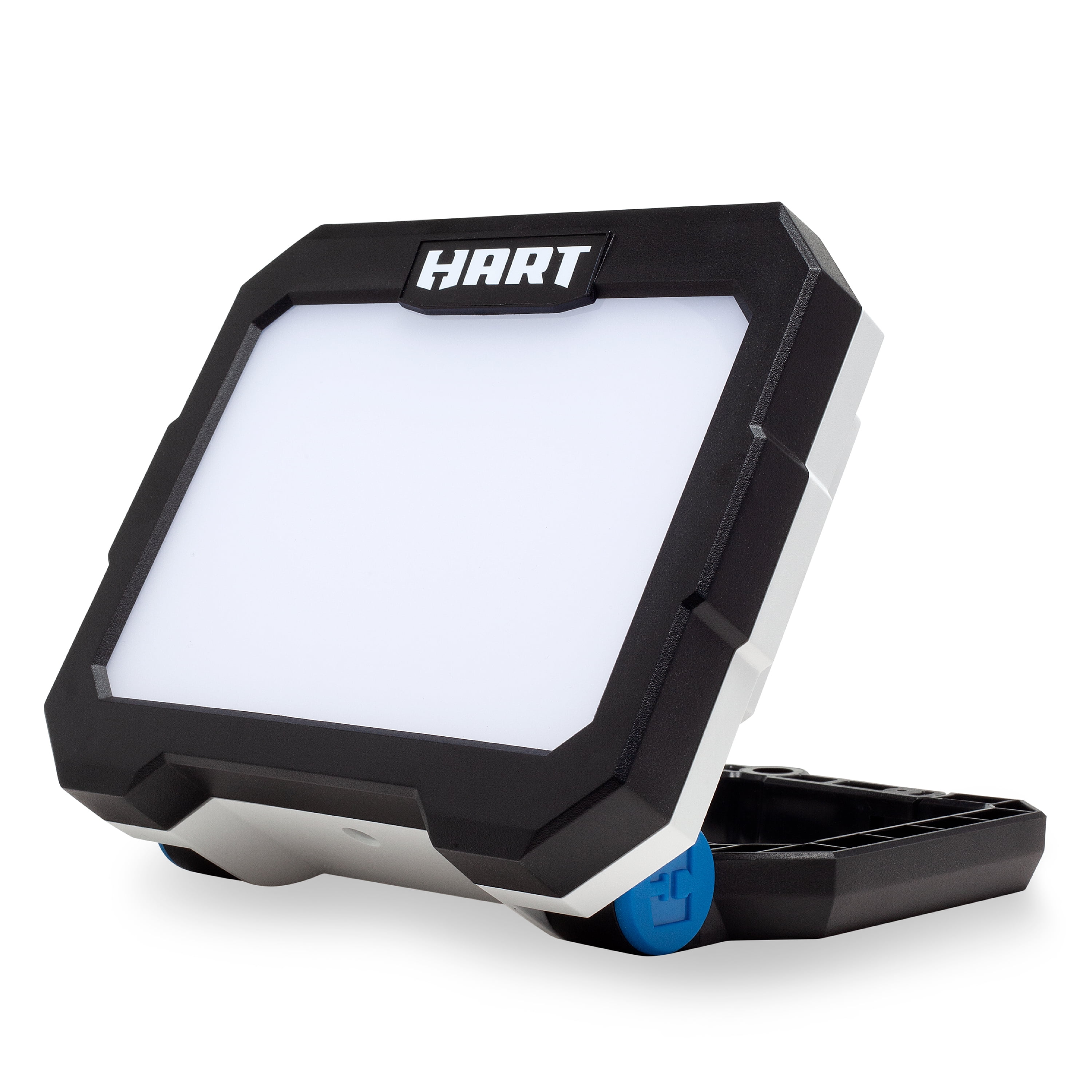 HART LED Rechargeable Area Work-Light with Magnetic Base, 2000 Lumens ...