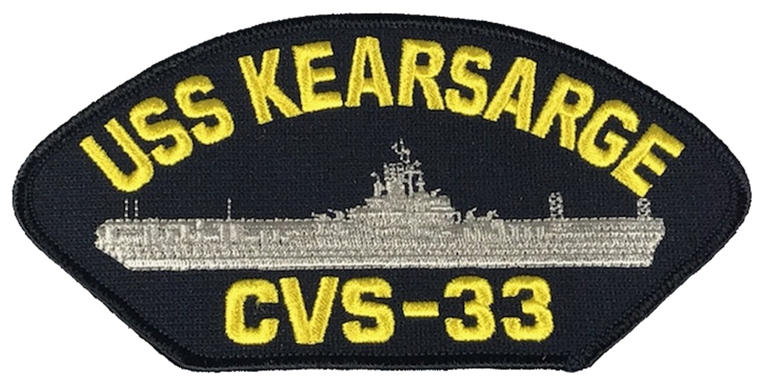 USS KEARSARGE CVS-33 SHIP PATCH - GREAT COLOR - Veteran Owned Business ...