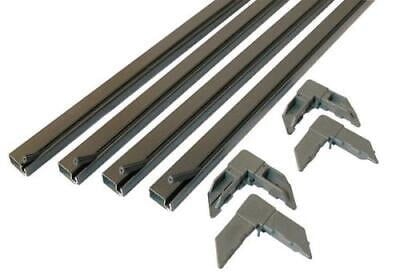 Prime-Line Bronze Aluminum 5/16 in. W X 3/4 in. L Screen Frame Kit 1 pk ...