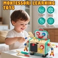 Kids Tool Set – Kids Tool Bench, Robot Toddler Tool Set with Take Apart ...
