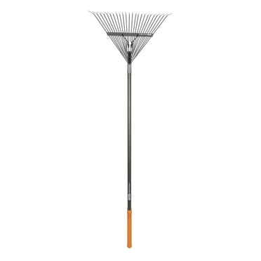 Fiskars 24" Leaf Rake with Cushioned Grip - Walmart.com