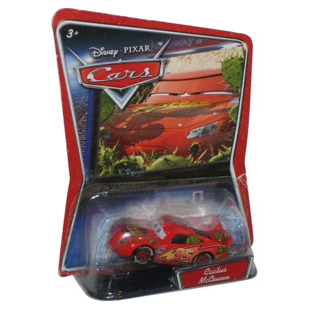 Disney Pixar Cars Movie Cactus Lightning McQueen Die Cast Car Toy - (Plastic Loose From Card ...
