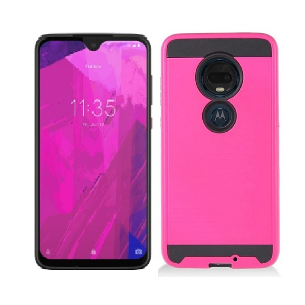 Phone Case for T-Mobile REVVLRY Plus, Slim Metallic Brushed Design ...