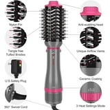 IG INGLAM Hair Dryer Brush, 4-in-1 Detachable Blow Out Brush Dryer with ...