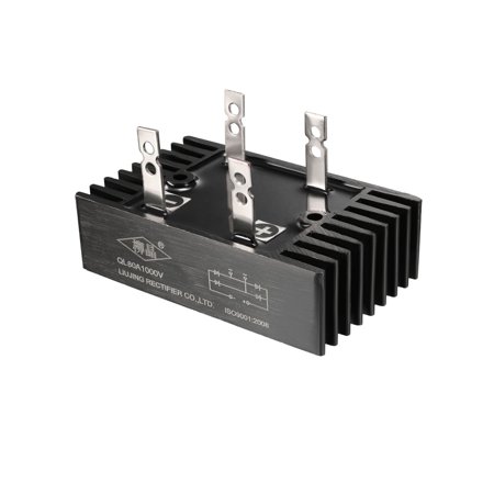 QL80A1000V 4 Terminals Single Phase Power Bridge Rectifier Diode Module ...