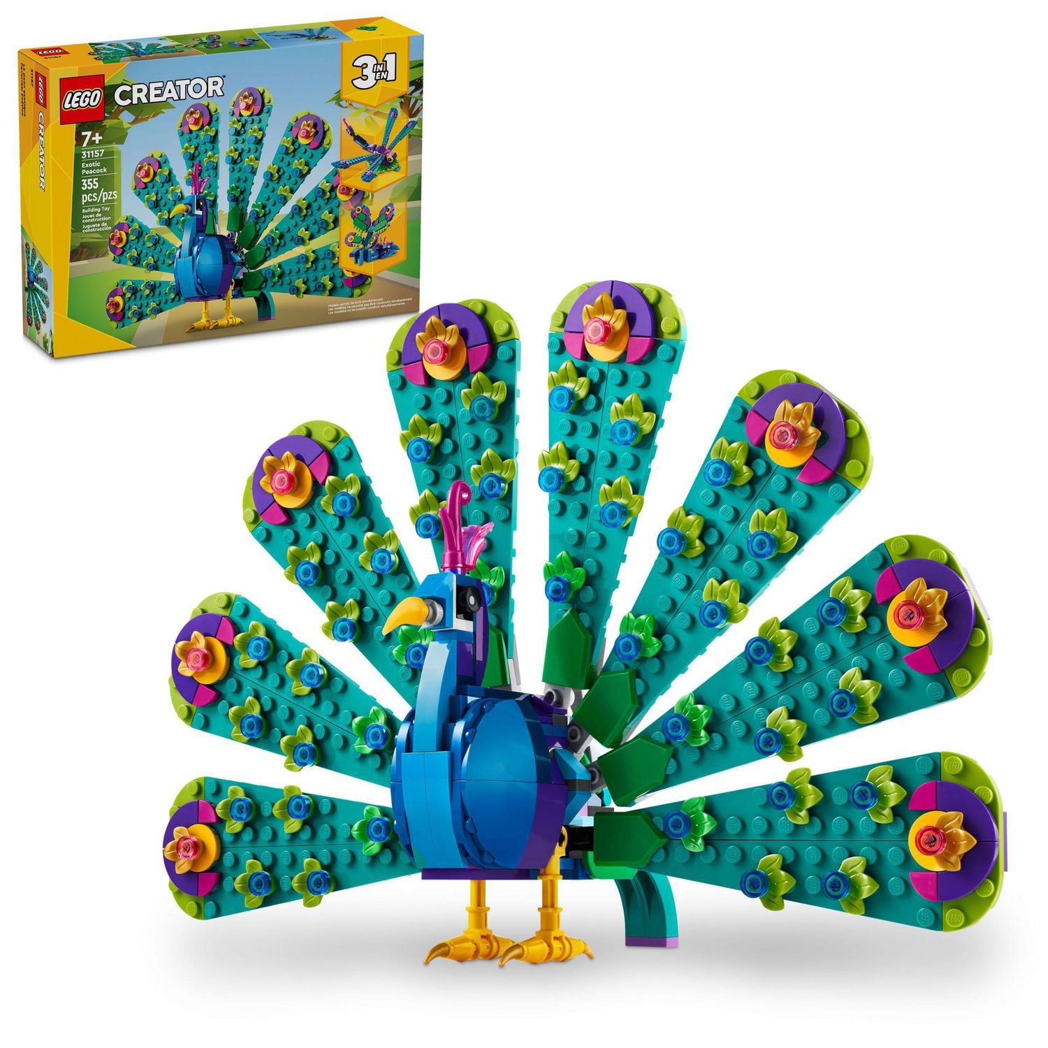 Click here for Lego Creator 3 In 1 Exotic Peacock Toy  Transforms... prices