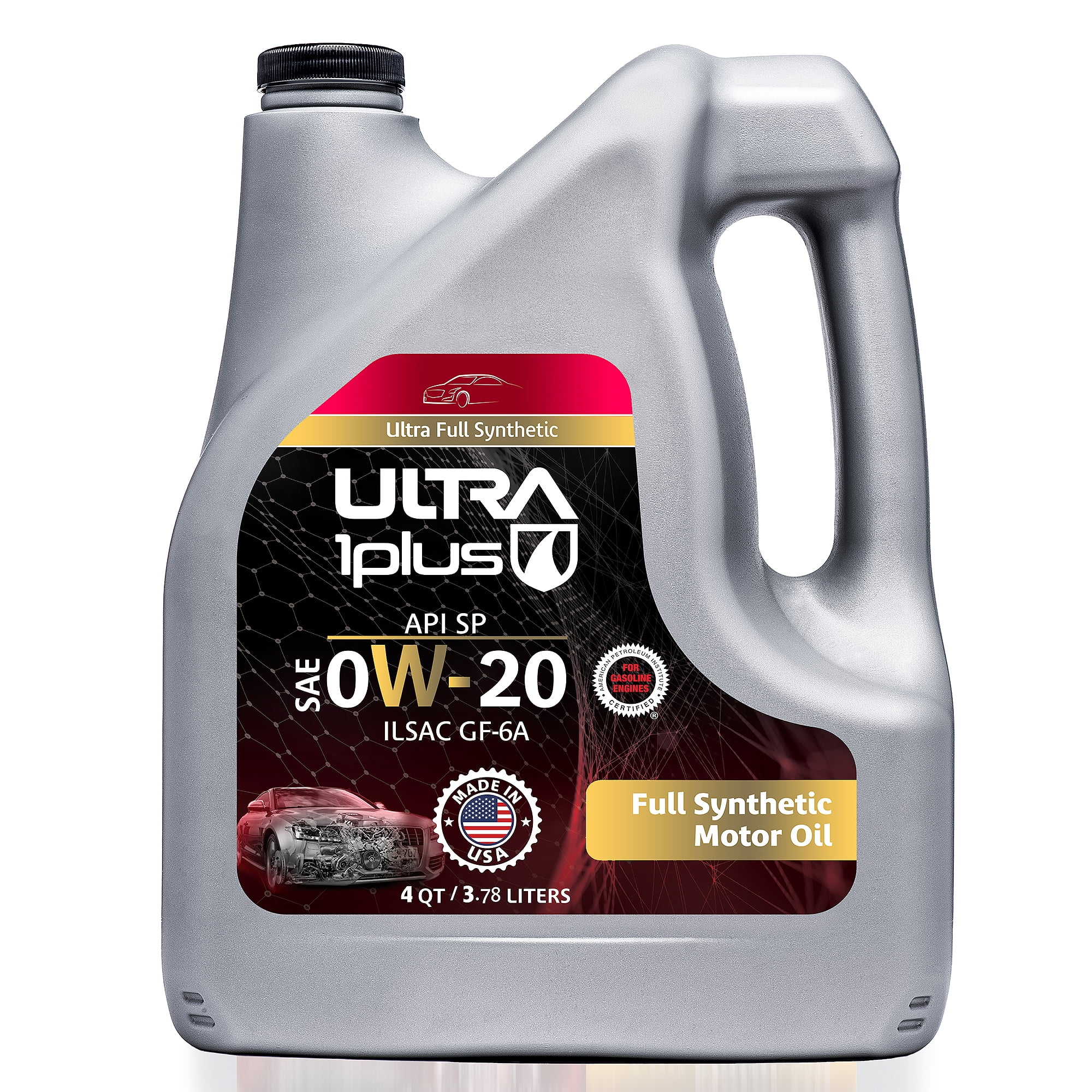 Ultra1Plus™ SAE 0W-20 Full Synthetic Motor Oil, API SP, ILSAC GF-6A ...