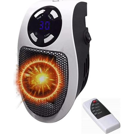 500 W Mini Fan Heater Socket, Fan Heater Socket PTC Ceramic Heater ...