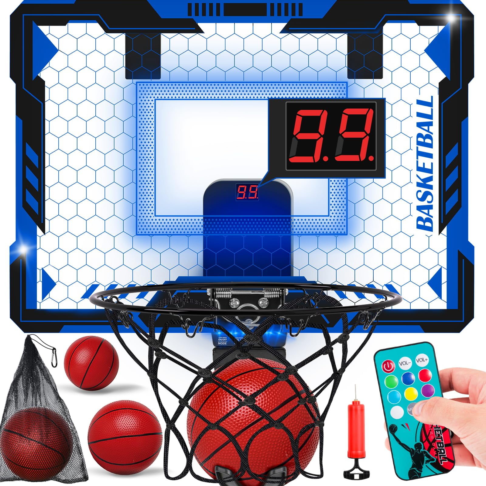 Click here for Maysida Remote Control Basketball Hoop Indoor For... prices