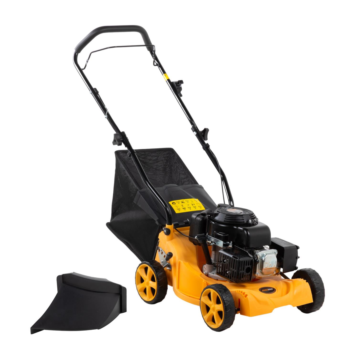 Podadora De Cesped A Gasolina 5HP 139CC Corte 18 Pulgadas 5 Posiciones ...