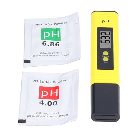 Digital PH Meter 0.01pH Accuracy Portable Mini Water Quality Tester for ...