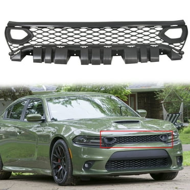 Front Trim Grille by Ikon Motorsports for 15-23 Dodge Charger SRT, Scat ...