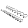 14/22Pcs Fishing Rod Eyelet Repair Kit Rod Tip Repair Kit Ceramic ...