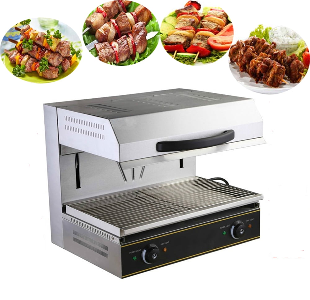 INTBUYING Commercial Lift-up Salamander Kitchen Restaurant Electric ...
