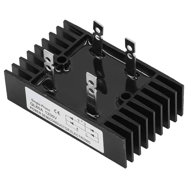 Diode Bridge Rectifier, 1200V 60A 3 Phase Rectifier Arrester Protection ...