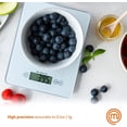 Digital Food Scale Grams and Oues for Kitchen, Portable Food Weight ...