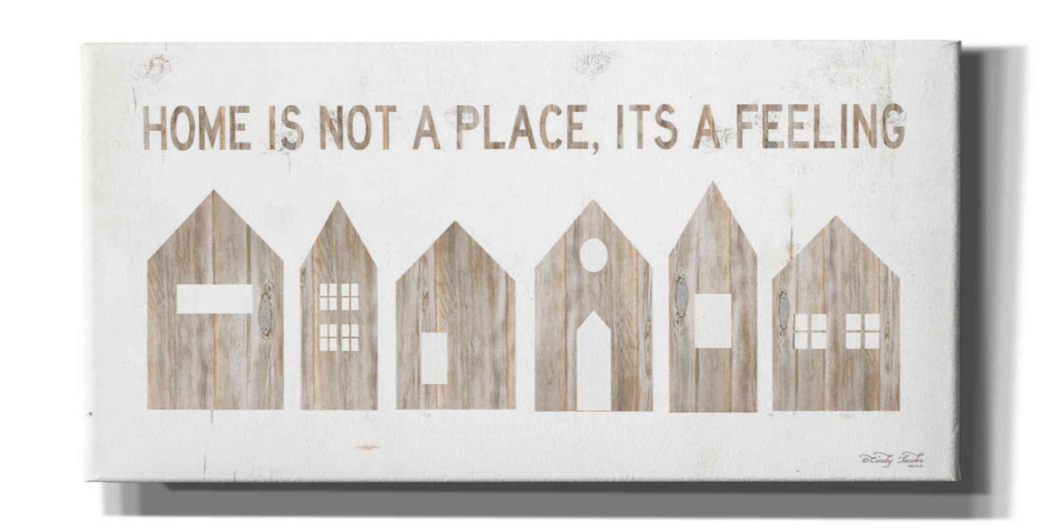 Epic Graffiti 'Home is Not a Place' by Cindy Jacobs, Canvas Wall Art ...