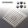 Stainless Steel Floor Drain Replacement Square Shower Floor Drain ...