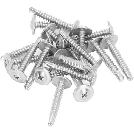 50PCS Self Drilling Screws 304 Stainless Steel Self Drilling Screws ...