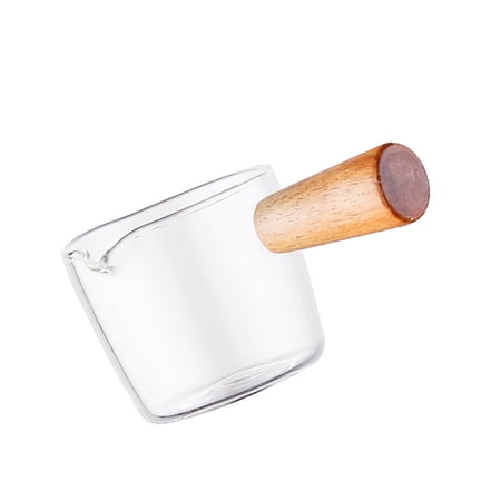 Coffee Pot Wooden Handle Glass glass handle teapot; coffee Milk Teapot ...