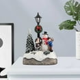 Bcfsvew Desktop Ornament Clearance Sale Christmas Scene Village Houses ...