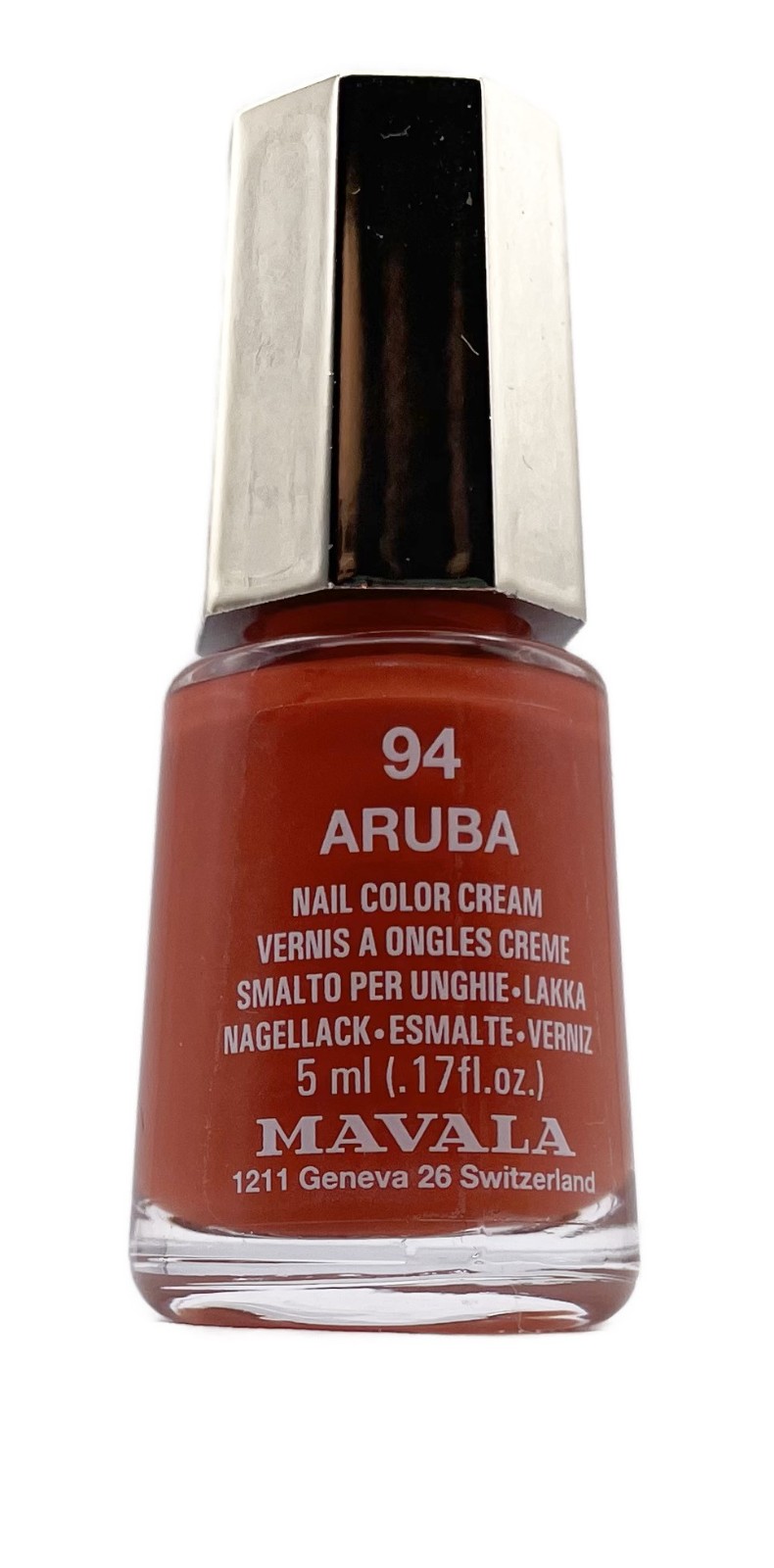 Mavala Mini Color Nail Color Cream 5ml Color - #94 Aruba - Walmart.com